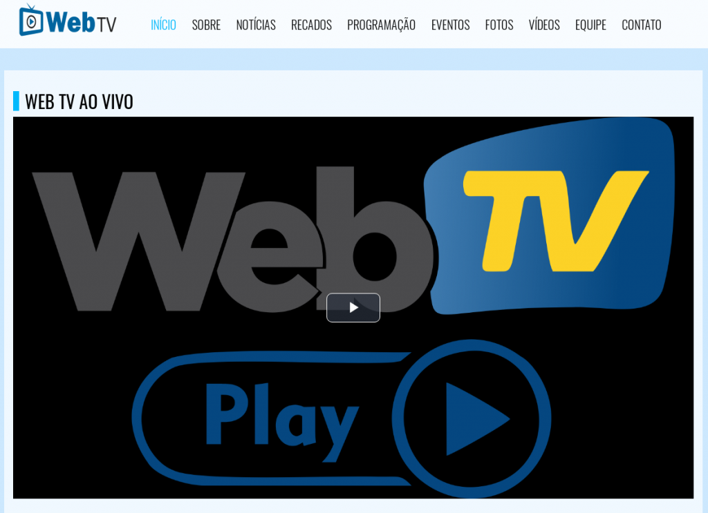 Planos de Site para Web Tv – INFOHOST – WEBSISTEMA